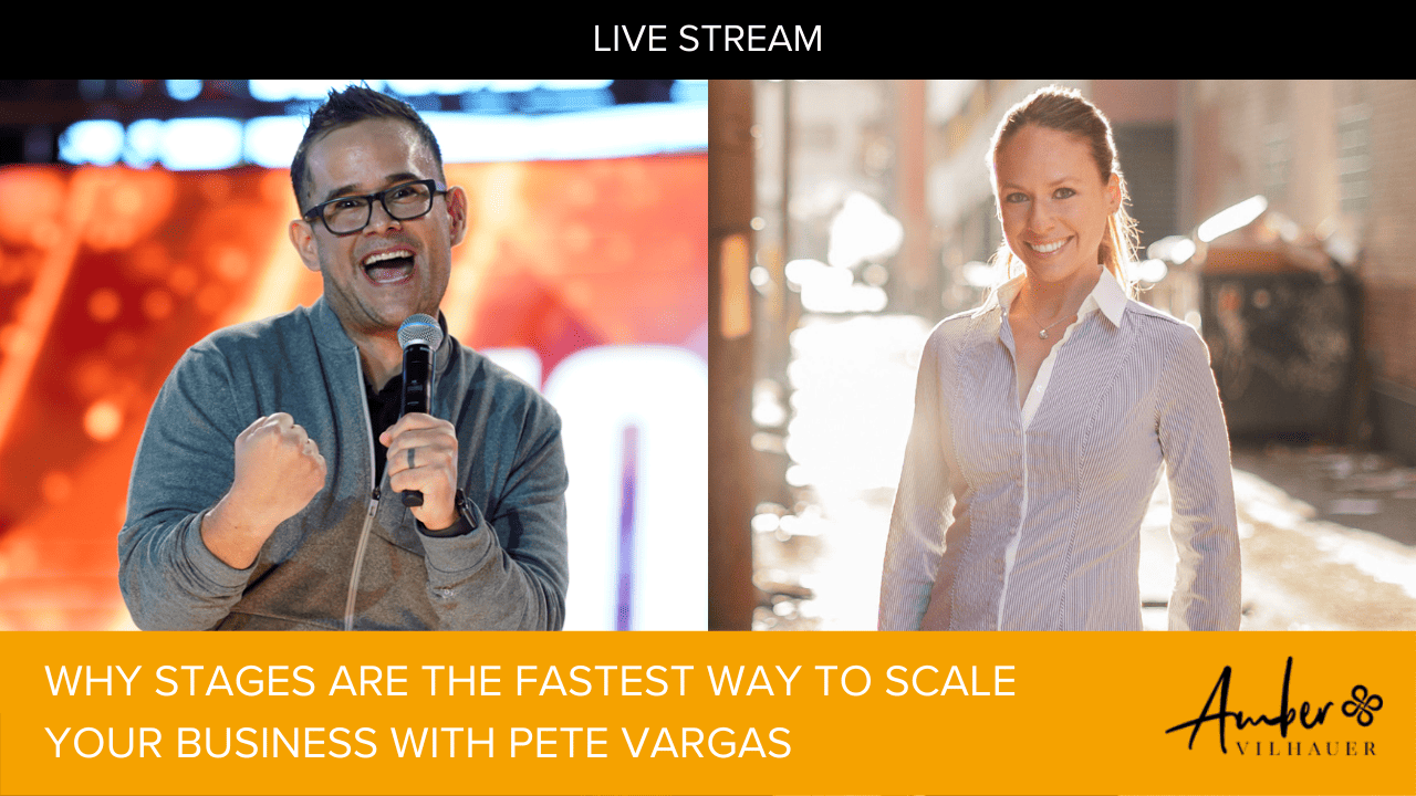 Pete Vargas - Why Stages are the Fastest Way to Scale Your Business ...